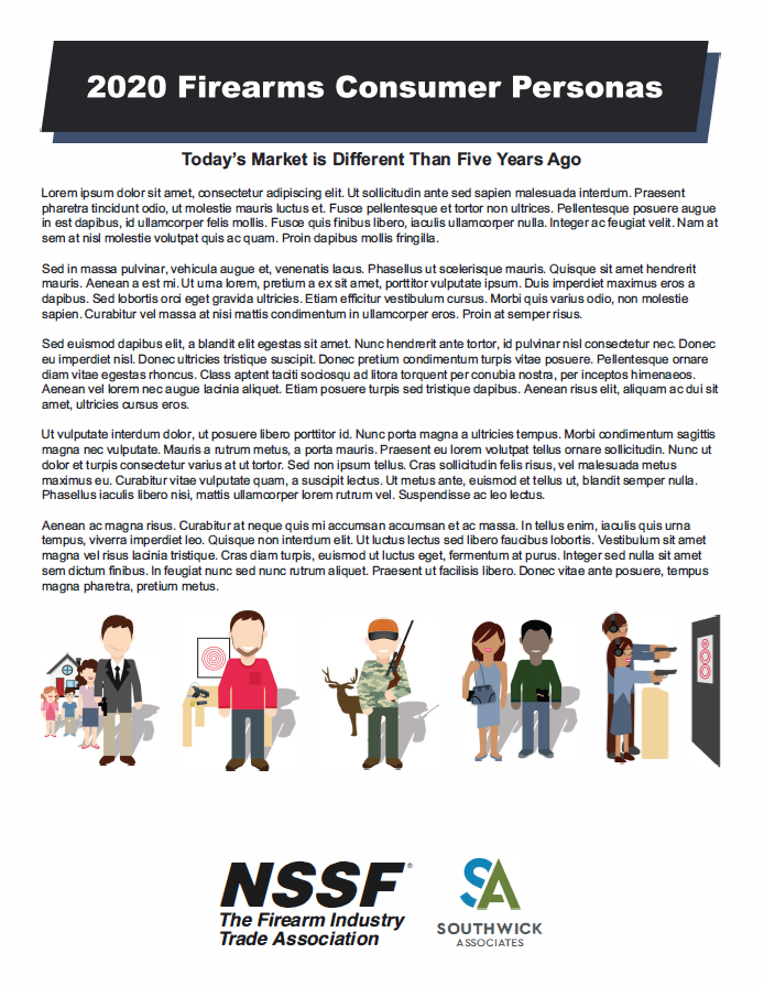 Consumer Segmentation of U.S. Firearm Owners - Southwick Associates